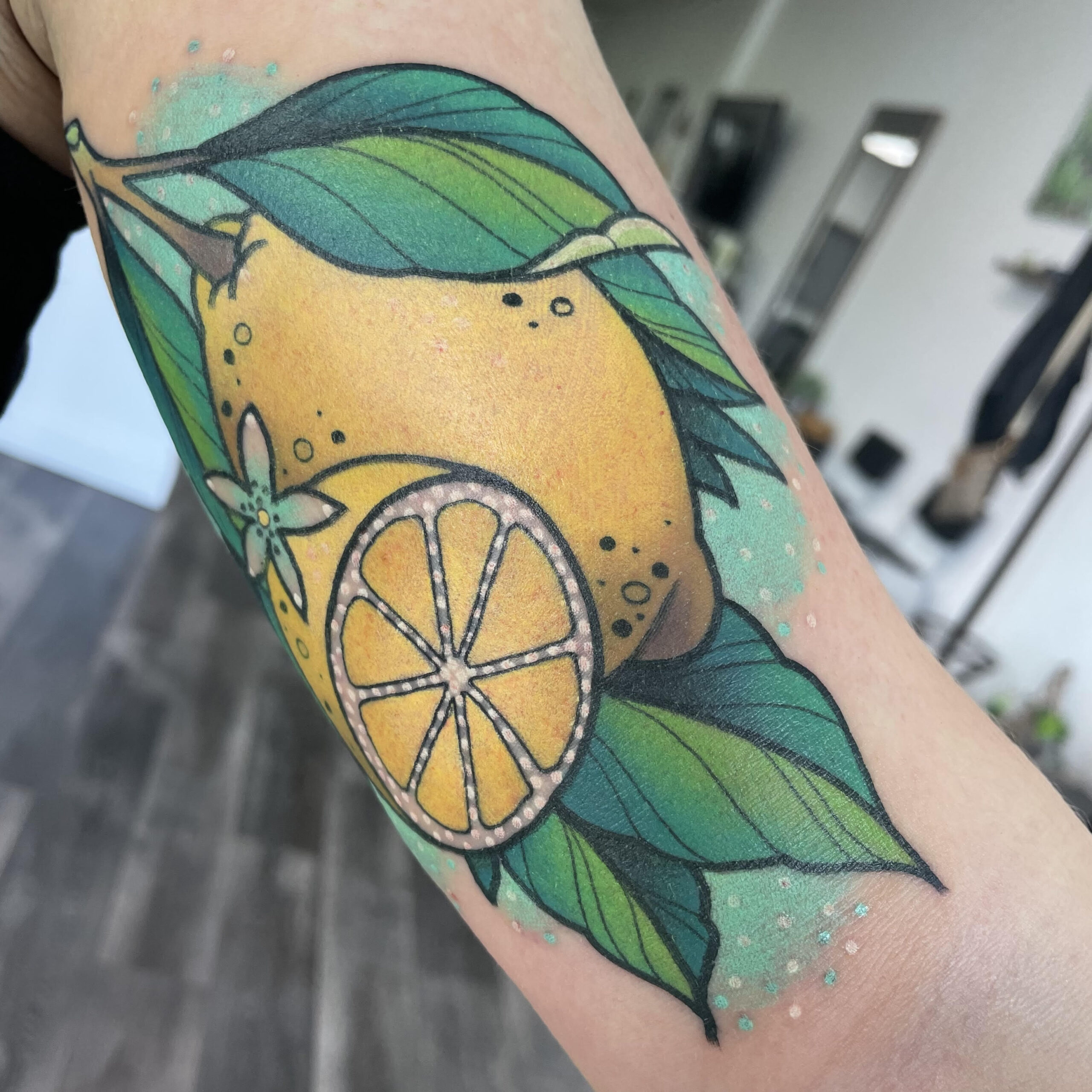 Lemon Blossom Tattoo